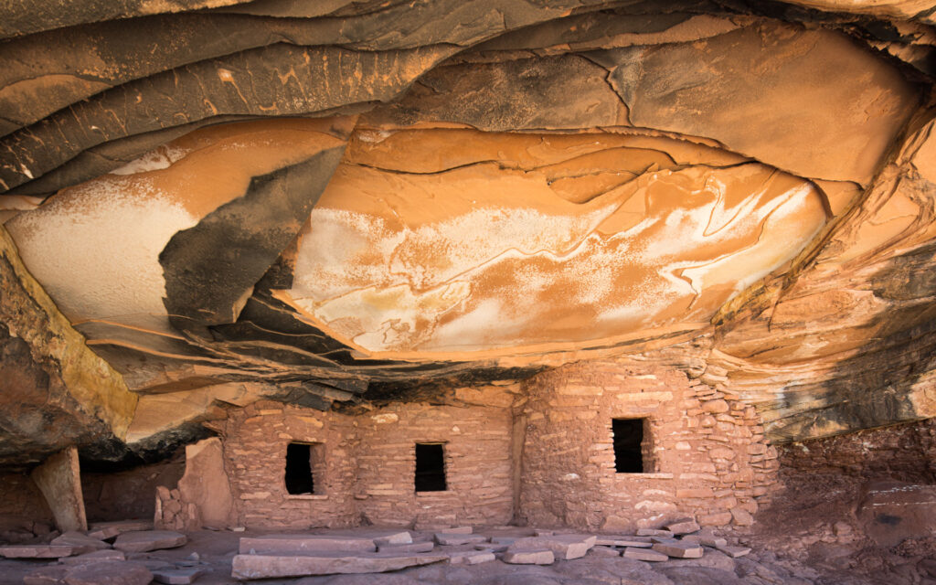 Fallen Roof Ruin, Cedar Mesa - Peter Boehringer Photography